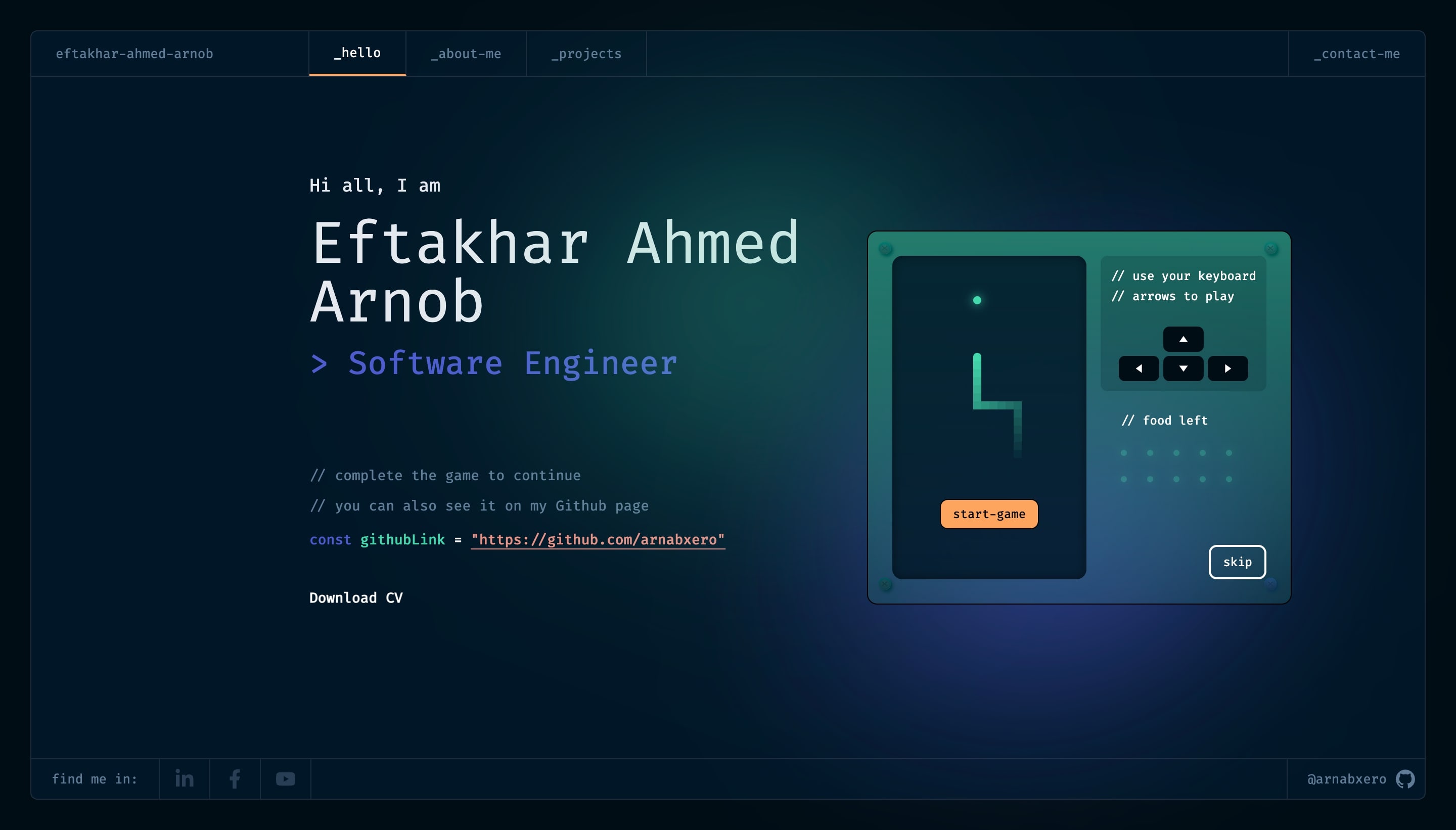 Eftakhar Ahmed Arnob | Software Engineer